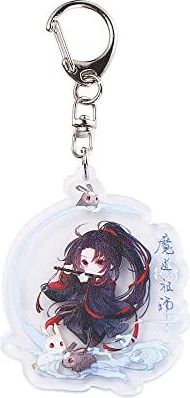 Generic Porte-cl&eacute;s Dao Zu Shi Anime Wei Wuxian Lan Wangji double face en acrylique, porte-cl&eacute;s de personnage, accessoire de cosplay mignon de dessin anim&eacute; - 8
