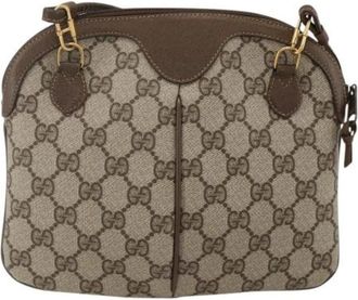 Gucci Sac bandouli&egrave;re vintage doccasion - Femme - Pre-owned - Brun - Taille: ONE Size