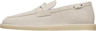 Voile Blanche Homme, Chaussures, Gris, Taille: 45 EU Mocassins en Velours