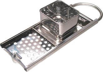 Kelomat Riess Kelomat, 2440-147, Spätzlehobel, PRESSEN/PASSIEREN/PÜRIEREN, NIRO, Länge 8 cm, Breite 11 cm, Höhe 37.5cm, Gewicht 0.365kg, rostfrei, NIRO