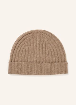 Strokesman's Strokesmans Cashmere-M&uuml;tze beige