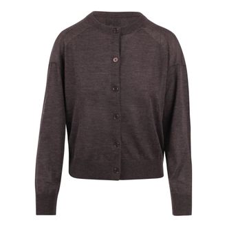 Loulou Studio Kita Cashmere Cardigan - - Knitwear - Damen - Braun - L