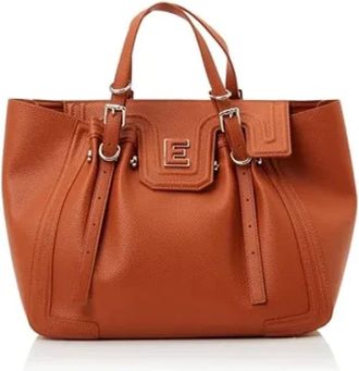 Ermanno Scervino Femme, Sacs, Brun, Taille: ONE Size Small Tote Giovanna
