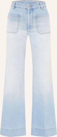 Victoria Beckham Wide Leg Jeans Alina blau