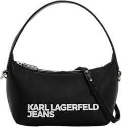 Karl Lagerfeld Karl Lagerfeld Jeans, Femme, Sac À Main Avec Logo Essential, Noir, One size