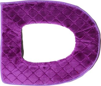 NUOBESTY Toilettensitzbezug mit Reißverschluss Gepolstert Waschbar Hautfreundlich Wärmespeichernd Installieren Wiederverwendbar Komfortabel Winterwarm Geeignet