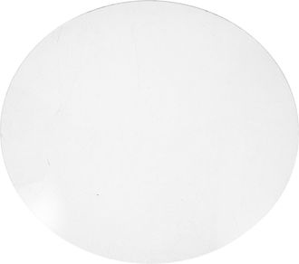 BESPORTBLE Runde, gew&ouml;lbte Glasfrontabdeckung f&uuml;r Wanduhren - 21,5 cm / 8,5 Zoll, transparente, austauschbare Kuppel, klare Glasscheibe f&uuml;r Heimuhren