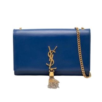 Saint Laurent Pre-owned Kate Cross Body Bag - Femme - Pre-owned - Bleu - Taille: ONE Size