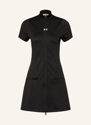 Courr&egrave;ges Kleid schwarz