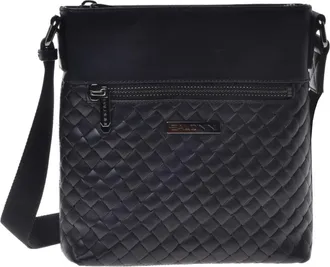 Baldinini Homme, Sacs, Noir, Taille: ONE Size Sac bandouli&egrave;re tiss&eacute;