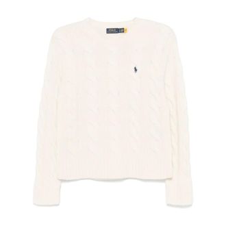 Polo Ralph Lauren Femme, Pulls, Blanc, Taille: 44 FR Pull Blanc Classique Manches Longues