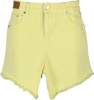 Replay Femme, Shorts, Jaune, Taille: W27 Denim Shorts