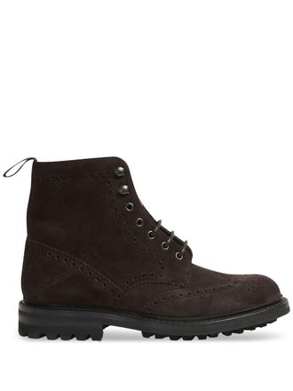 Churchs bottines en daim - Marron