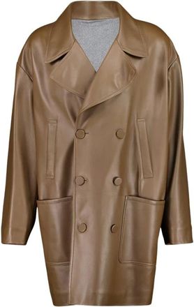 Fendi Damen, M&auml;ntel, Braun, MGr&ouml;&szlig;e