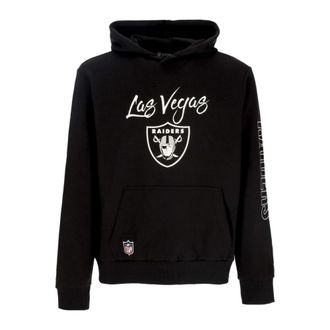 New Era Las Vegas Raiders Script Hoodie Schwarz/Wei&szlig; - - Sweatshirts & Hoodies - Herren - Schwarzk - XL