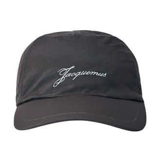Jacquemus unisex, Accessoires, Brun, Taille: 58 CM La Casquette Baluchon Cap