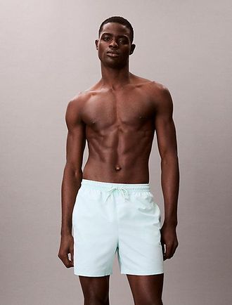 Calvin Klein Short de bain mi-long avec cordon de serrage - CK Monogram