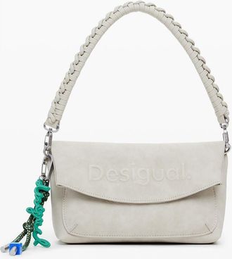 Desigual Beiger Polyurethan Damenhandtasche