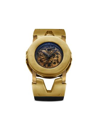 Fob Paris Skeleton Armbanduhr 41mm - Gold