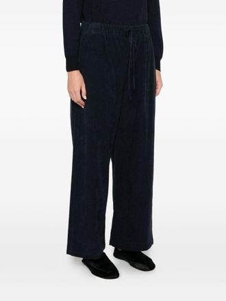 Apuntob Cotton Corduroy Trousers - Navy