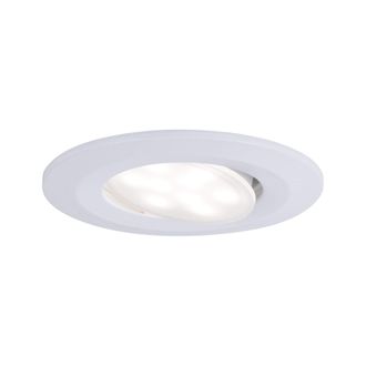 Paulmann 99934 Einbauleuchte LED Calla rund 1x5,5W Weiß matt schwenkbar Whiteswitch