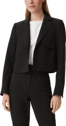 Comma Kurzer Blazer aus Viskosemix