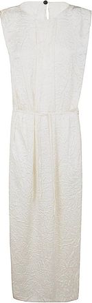 Maria Calderara Maxikleid - Wei&szlig;