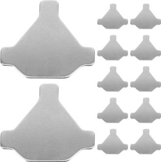 Soimiss 12 St&uuml;ck N&auml;hmaschinen Dreieckschraubendreher Kleiner Schraubendreher aus Robustem Stahl Tragbares Reparaturwerkzeug f&uuml;r Nadelplatten Universell Kompat