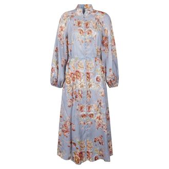 Zimmermann Femme, Robes, Multicolore, Taille: 40 FR Awaken Billow Maxi Dress