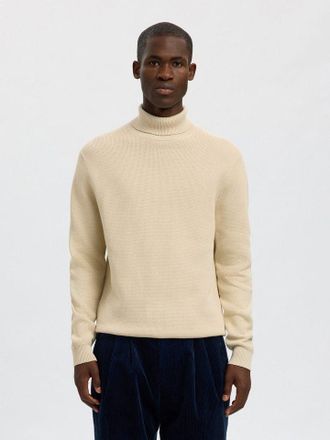 Selected Rollkragenpullover SLHDANE LS KNIT STRUCTURE ROLL NECK NOOS