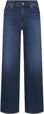 Frame Denim Femme, Jeans, Bleu, Taille: W27 Le Slim Palazzo Long