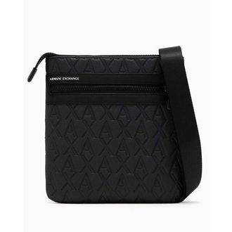 A|X Armani Exchange Flache Umh&auml;ngetasche Borsa, Schwarz