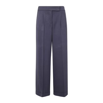 PESERICO Ma&szlig;geschneiderte Hose - - Trousers - Damen - Blau - L