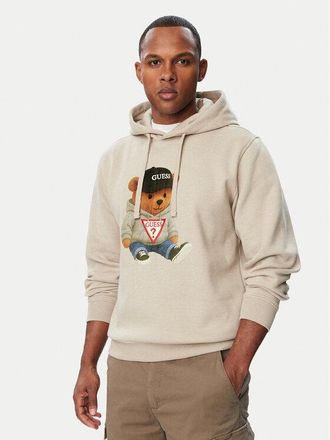 Guess Sweatshirt M6BQ31 K6562 Beige Regular Fit