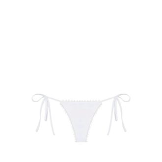 Jacquemus Femme, Maillots de bain, Blanc, Taille: 36 FR The Picot Bikini Bottom