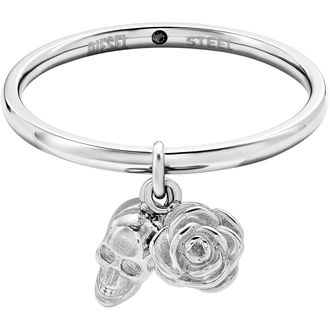 Diesel Mens Stainless Steel Band Rings