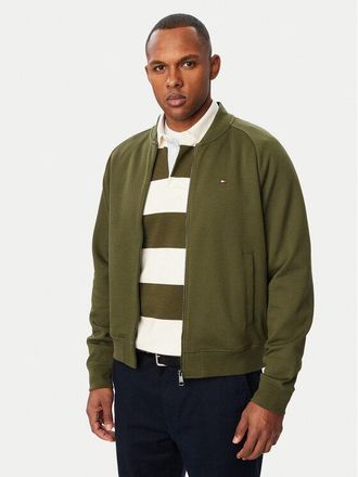 Tommy Hilfiger Sweatshirt Essential MW0MW44934 Dunkelgr&uuml;n Regular Fit