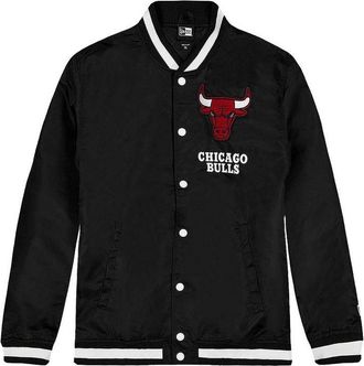 New Era Sweatjacke New Era Chicago Bulls Logo Varsity Jacke Nylon
