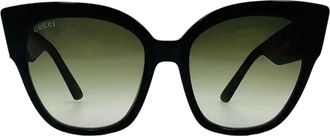 Gucci Sonnenbrillen - Gucci Sunglasses Seasonal Icons GG0059S 001 black - Gr. unisize - in Schwarz - f&uuml;r Damen