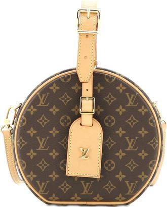 Louis Vuitton Petite Boite Chapeau Bag Monogram Canvas crossbody bag - Marron
