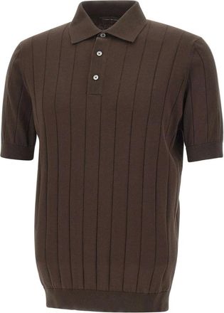 FILIPPO DE LAURENTIIS Homme, Tops, Brun, Taille: 3XL Filippo De Laurentis T-shirts et Polos Marron