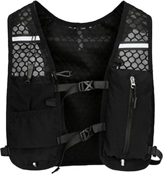 Generic Hydratation Backpacks, Hydratation Weste | 5L Frauen Herren Wasser -zum Wandern | Athleten L&auml;ufer im freien Sport Feuchtigkeit Wicking Sachen mit Pfei