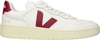 Veja Hommess Baskets Blanc/Marsala Cuir