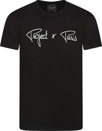 Project X Paris Tee-Shirt Basic Broderie Logo Noir XS