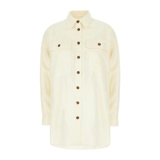 Max Mara Stilvolles Hemd - - Blouses & Shirts - Damen - Beige - XS