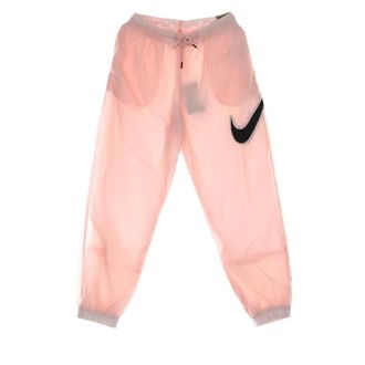 Nike Essenzielle Gewebte Hose in Atmosph&auml;re/Schwarz - - Sport - Damen - Rosa - L