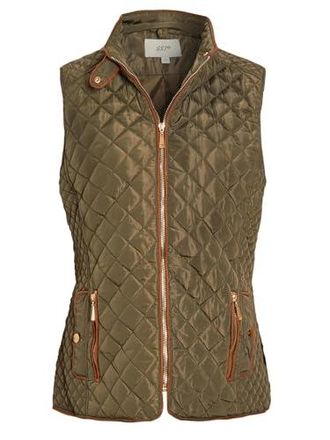 SS7 Femmes Gilet matelass&eacute; Veste sans manches