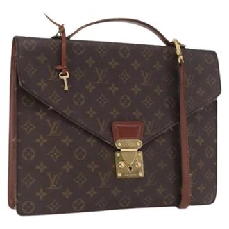 Louis Vuitton Pre-owned Vintage Canvas Handtasche - - Pre-owned - Damen - Braun - ONE SIZE
