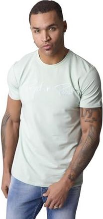 Project X Paris Tee-Shirt Basic Broderie Essentials Vert deau XL