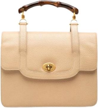Gucci Sac bandouli&egrave;re Pre-owned - Femme - Pre-owned - Beige - Taille: ONE Size